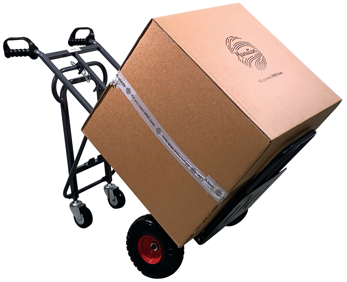 Carro porta-cargas combinado – 3 posições – capacidade de 250 kg ...