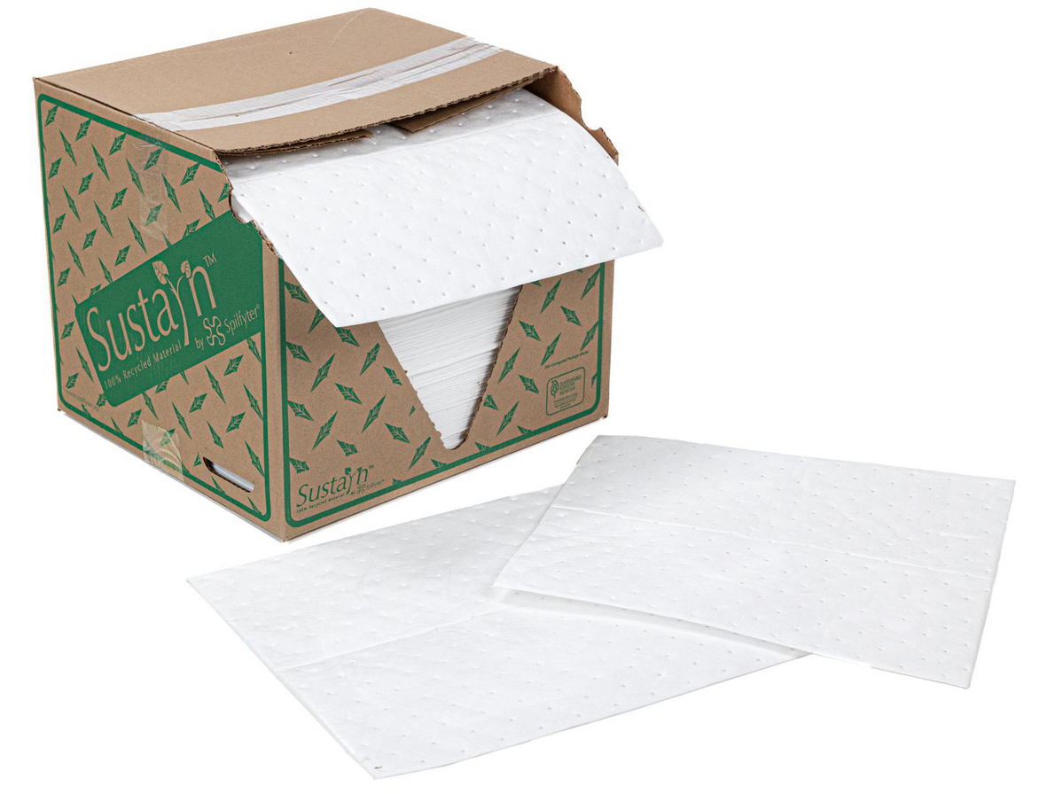 Absorvente industrial reciclado para hidrocarbonetos – folha pequena ...