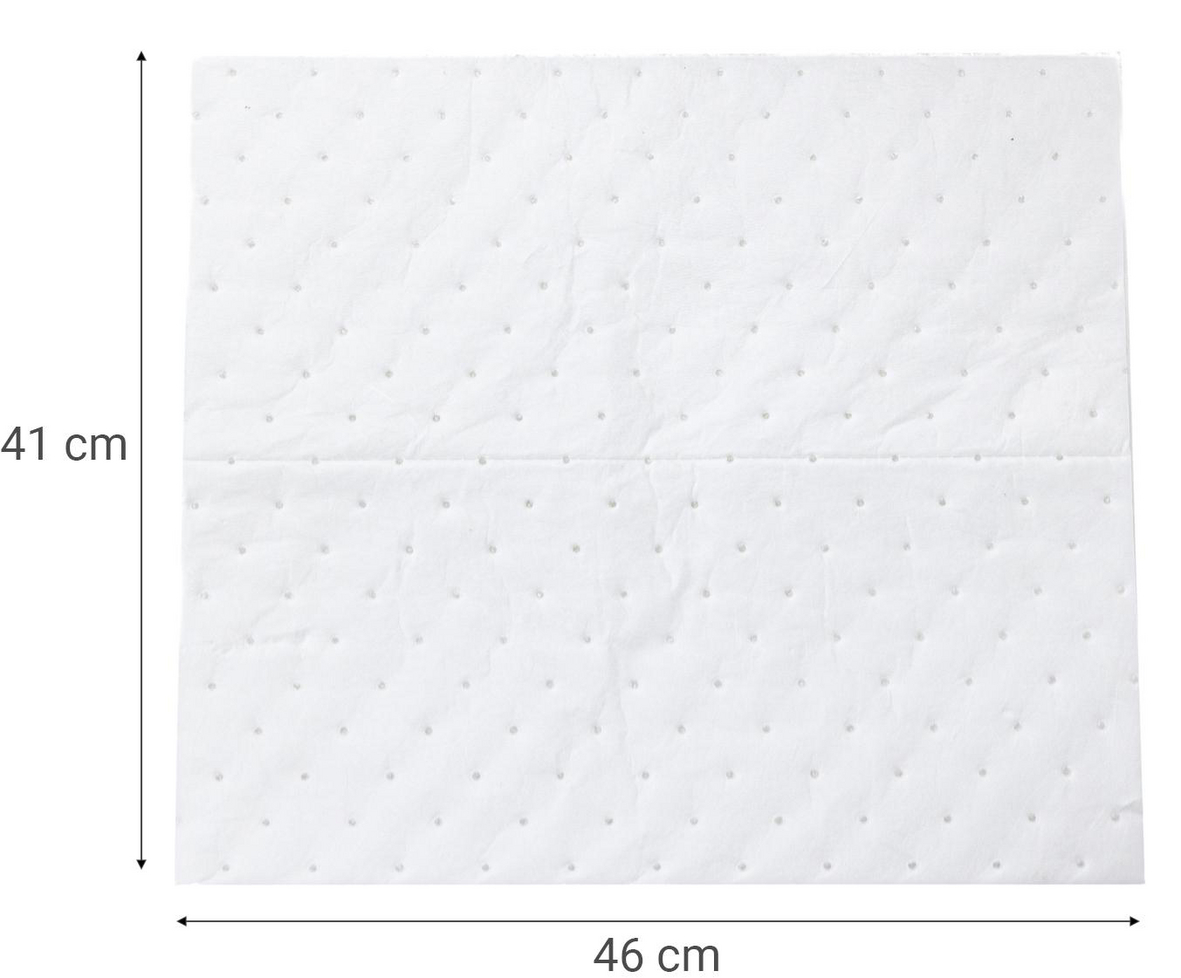Absorvente industrial reciclado para hidrocarbonetos – folha pequena ...