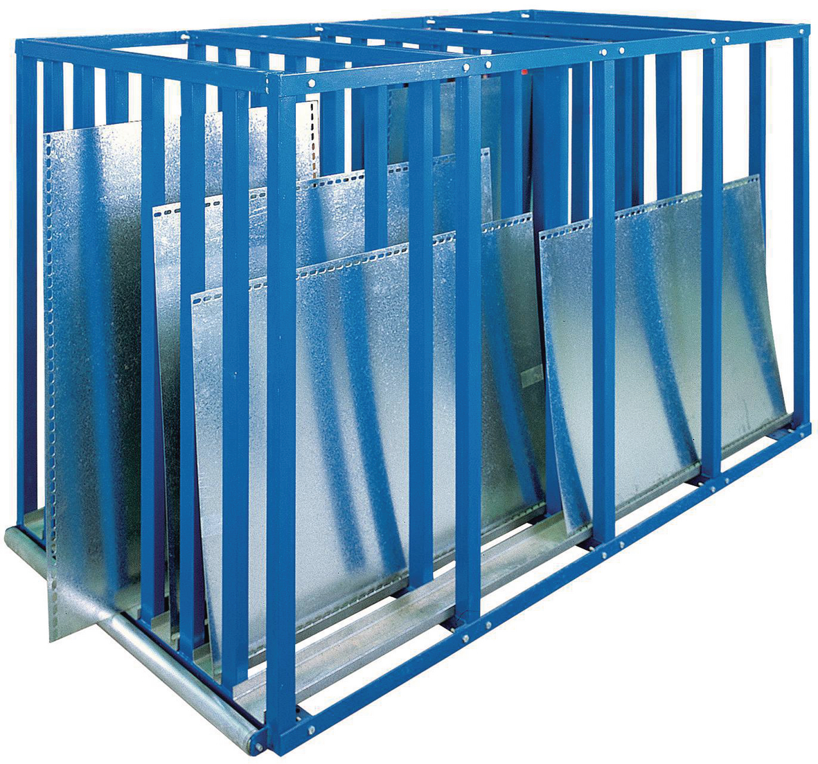 Estante para placas Rayon Bleu - Schulte - Manutan.pt