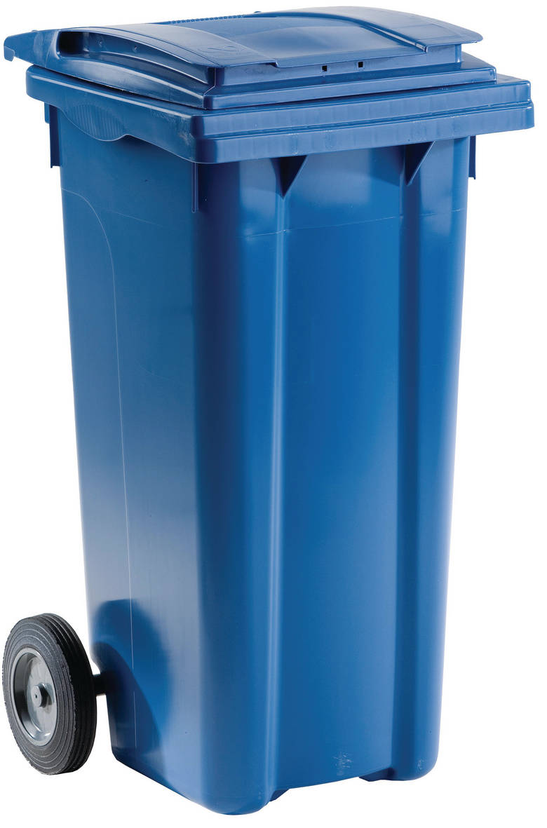 Contentor móvel para separação de resíduos – 120 L - Manutan.pt