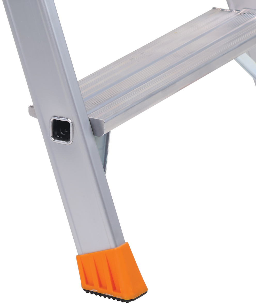 Escabeau professionnel aluminium avec rampe - Manutan - Manutan.pt