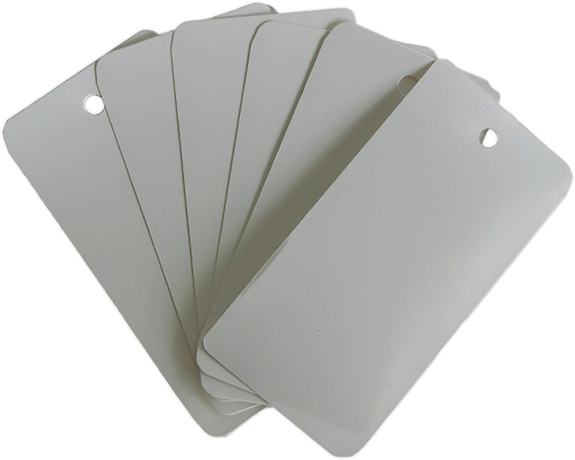 Etiqueta de plástico - Manutan.pt