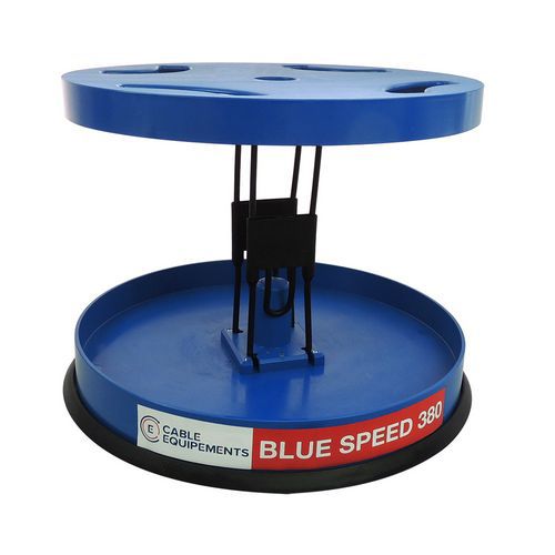 Dévidoir vertical - Pour touret et bobine - 190 à 500kg - Manutan.pt