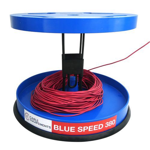 Dévidoir vertical - Pour touret et bobine - 190 à 500kg - Manutan.pt