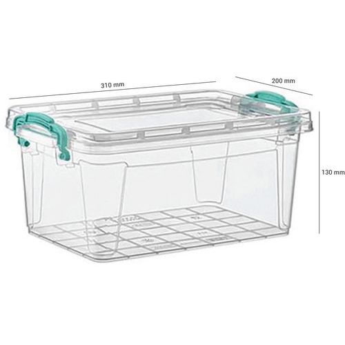 Caixa de arrumação Multibox com rodas – 1,75 a 80 L - Manutan.pt