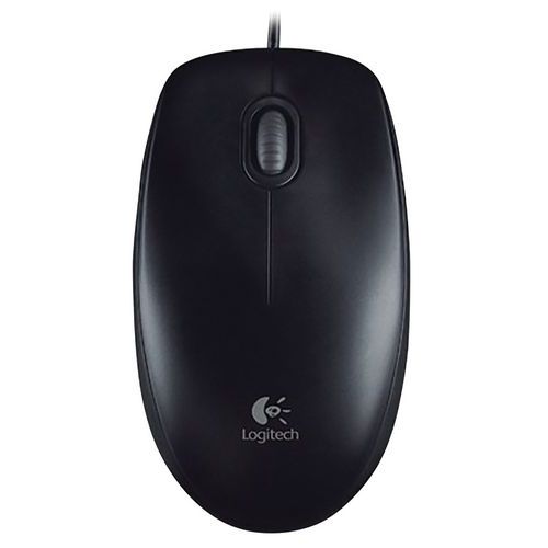 Rato Logitech Óptico B100 Preto - Manutan.pt