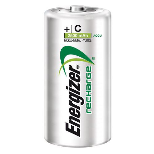 Pilha recarregável C/LR14 – conjunto de 2 – Energizer - Manutan.pt