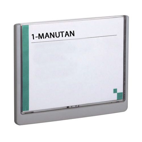Placa de porta Click Sign - Formato A5 - Manutan.pt