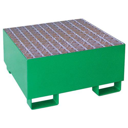 Caixa de retenção em aço – 220 L – Sameto Technifil - Manutan.pt