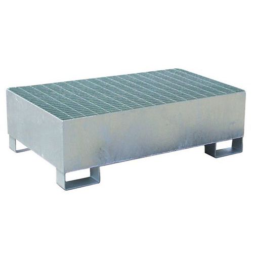 Caixa de retenção em aço – 220 L – Sameto Technifil - Manutan.pt