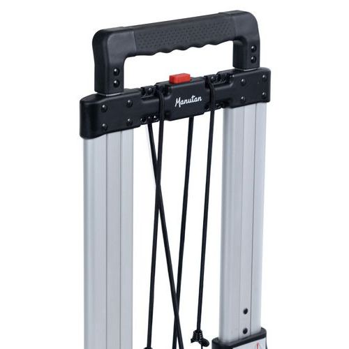Porta-cargas dobrável em alumínio – Capacidade de 90 a 200 kg - Manutan ...