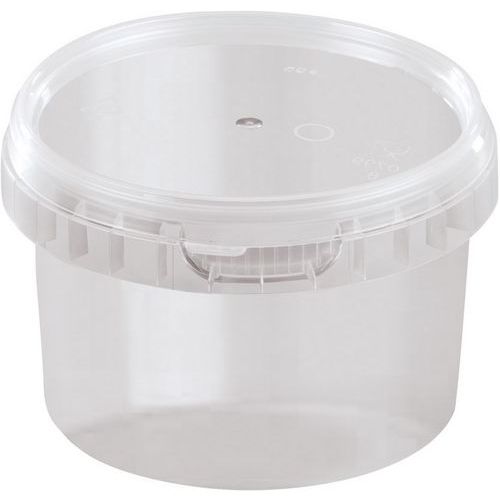 Recipiente plástico com tampa impermeável - Manutan.pt