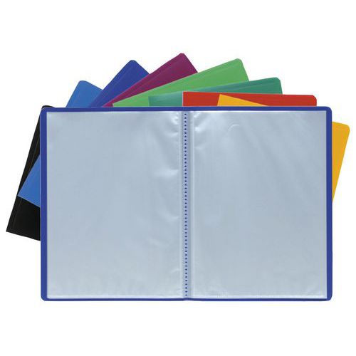 Pasta de proteção de documentos em polipropileno opaco e flexível com ...