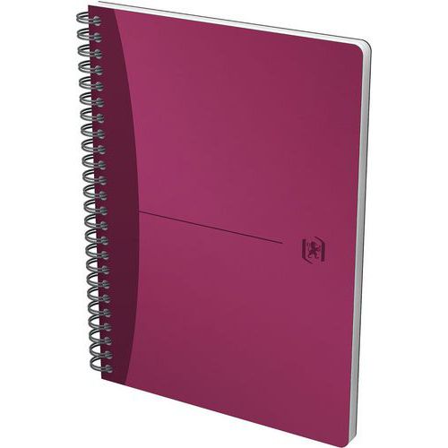 Caderno de argolas em espiral Urban Mix – 100 páginas – Quadriculado ...