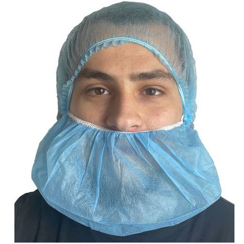 Cache-barbe - Bleu - OneProtek - Manutan.pt