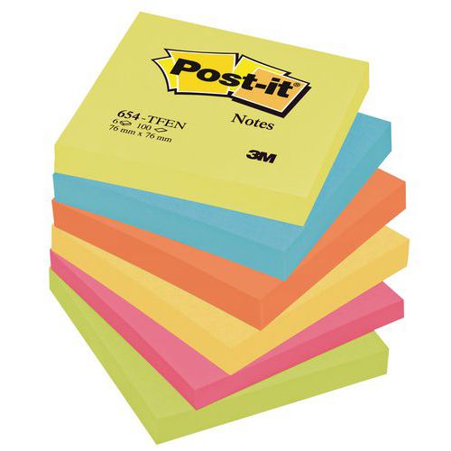 Notas de cor Post-it® - Manutan.pt