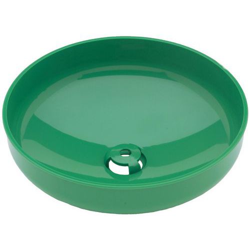 Bacia redonda para lava-olhos - Manutan.pt