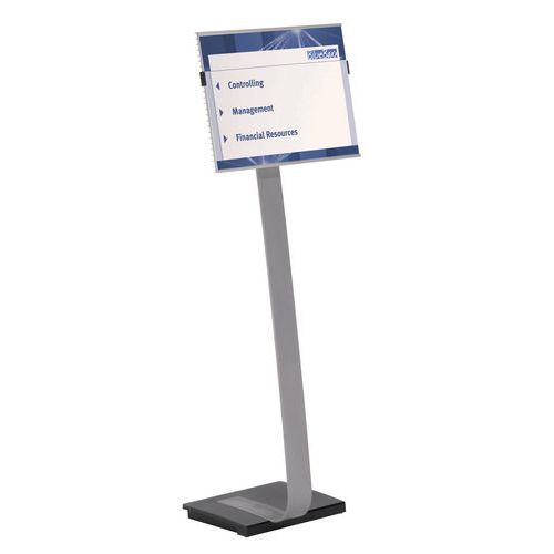 Suporte de informações com pé Info Sign Stand® - Manutan.pt