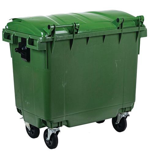 Contentor para resíduos – 660 L – Manutan Expert - Manutan.pt