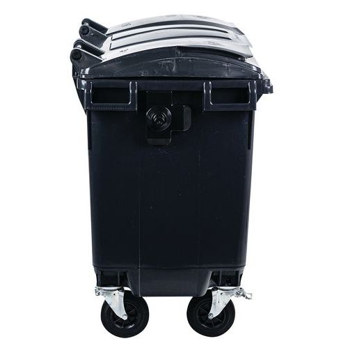 Contentor para resíduos – 660 L – Manutan Expert - Manutan.pt