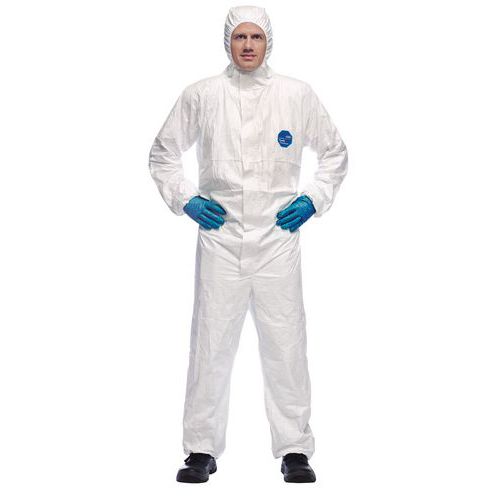 Fato descartável Tyvek® 500 Xpert – Branco - Manutan.pt
