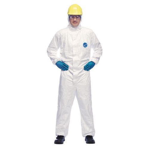 Fato descartável Tyvek® 500 Xpert – Branco - Manutan.pt