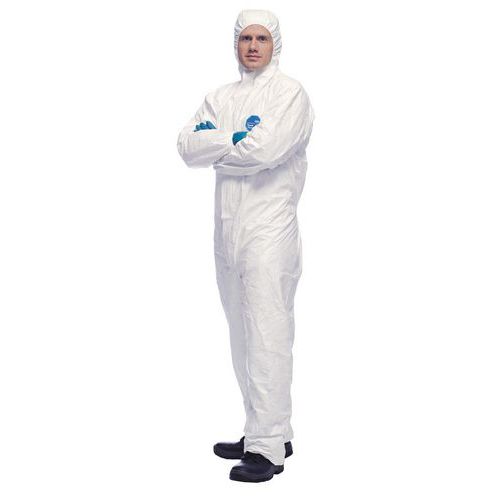 Fato descartável Tyvek® 500 Xpert – Branco - Manutan.pt
