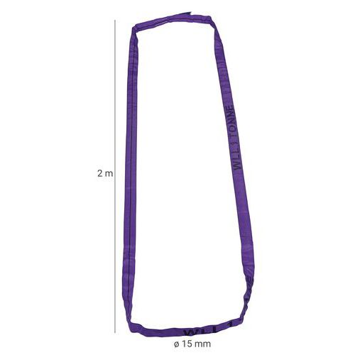 Linga redonda sem fim – CMU: 1000 a 10 000 kg - Manutan Expert - Manutan.pt