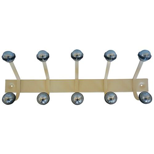 Bengaleiro de parede com 5 esferas - Manutan.pt