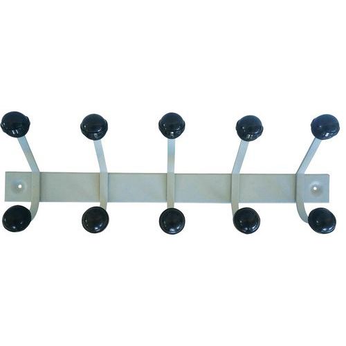 Bengaleiro de parede com 5 esferas - Manutan.pt