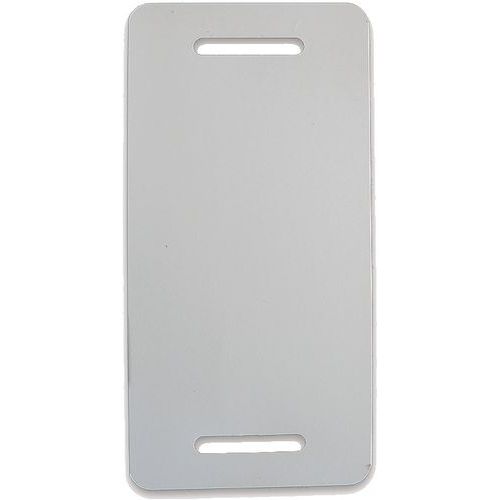 Etiqueta de plástico com 1 orifício – Sem impressão – 110 mm x 55 mm ...