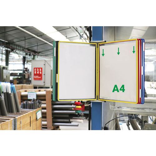 Porta documentos magnético de parede - Tarifold - Manutan.pt