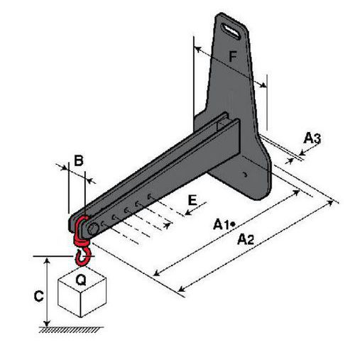 Empilhador Kleos HM 1000 S16 com acessórios – capacidade de 1000 kg ...